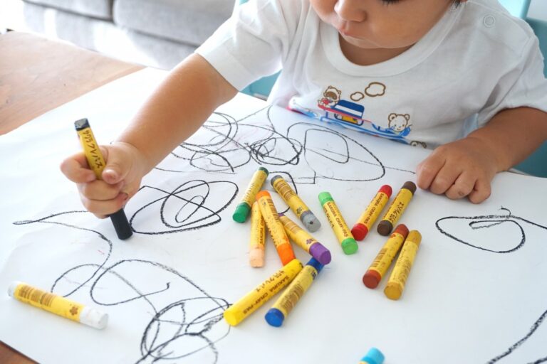Mark making in early years – Open a Nursery in the UK